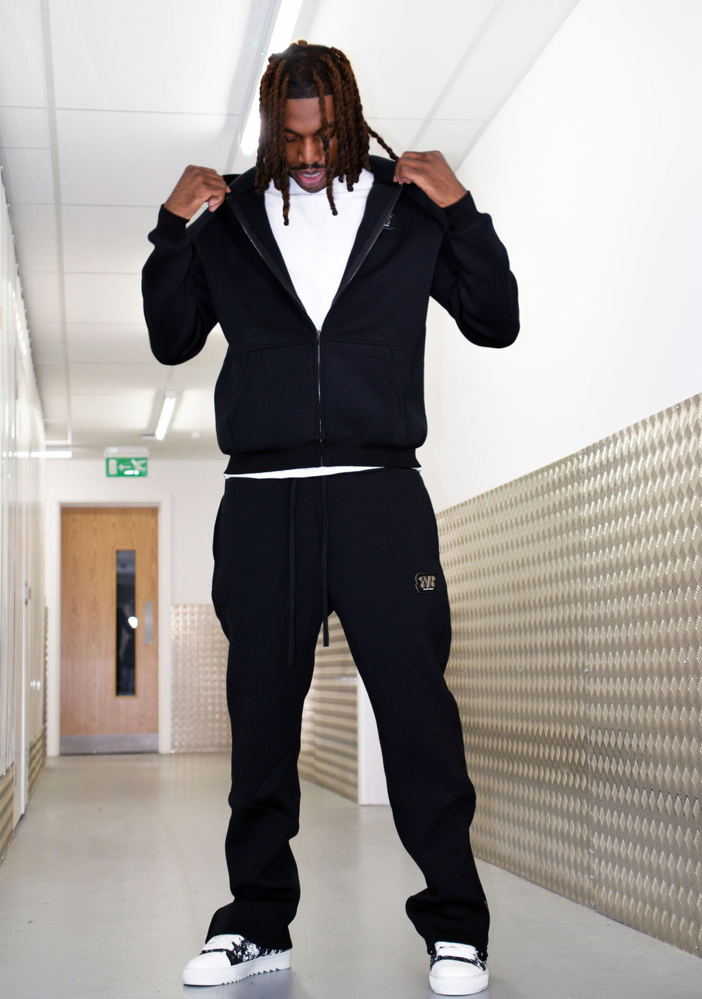 RVR Noir Luxe 25's Collection Zip up tracksuit – RVR Reverence